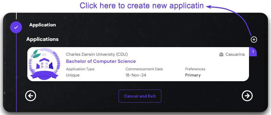 Student Application – WR Academy